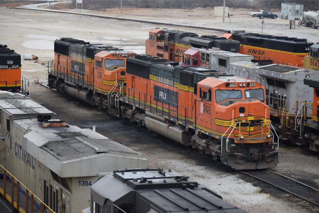 Two PRLX SD75M's Resting